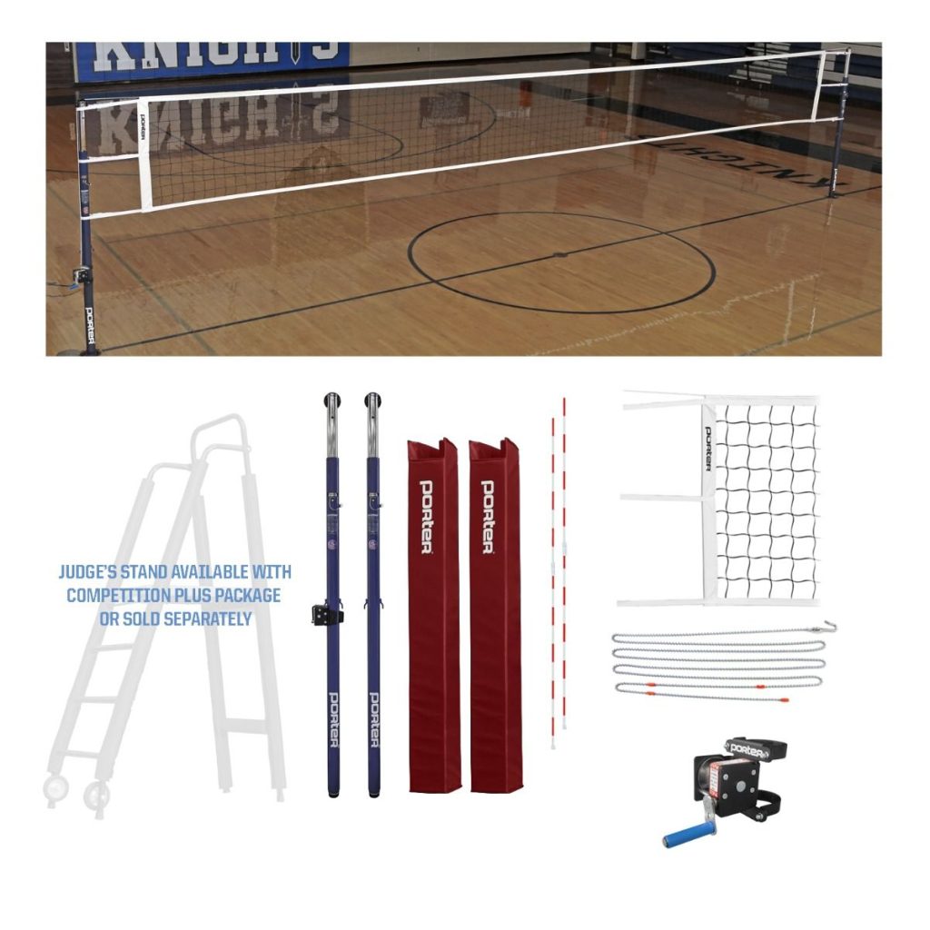 Powr-Steel Competition Volleyball Package - Athletics Barn